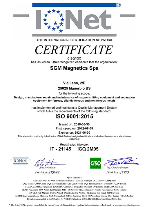 certifications-sgm-magnetics-brand-quality