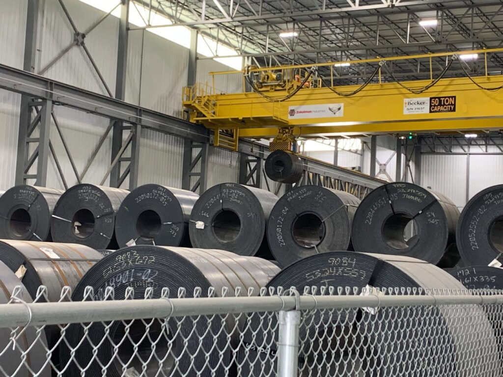 Steel coil lifting magnets for steel plants, how they work